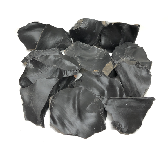 Large Dacite Obsidian Spalls (20lbs) – Flintknapping Supplies, LLC